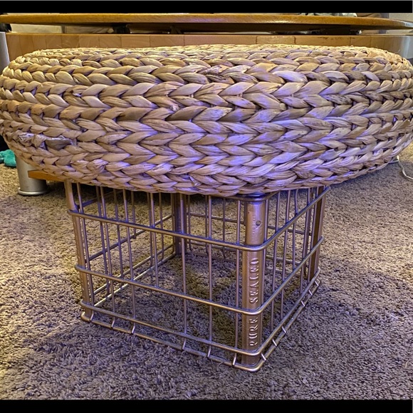 Other | Quirky Upcycled Ottomanstool | Poshmark